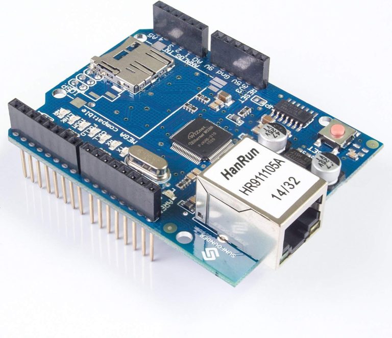 Arduino Wiznet Ethernet W5100 Shield - ElectroWay